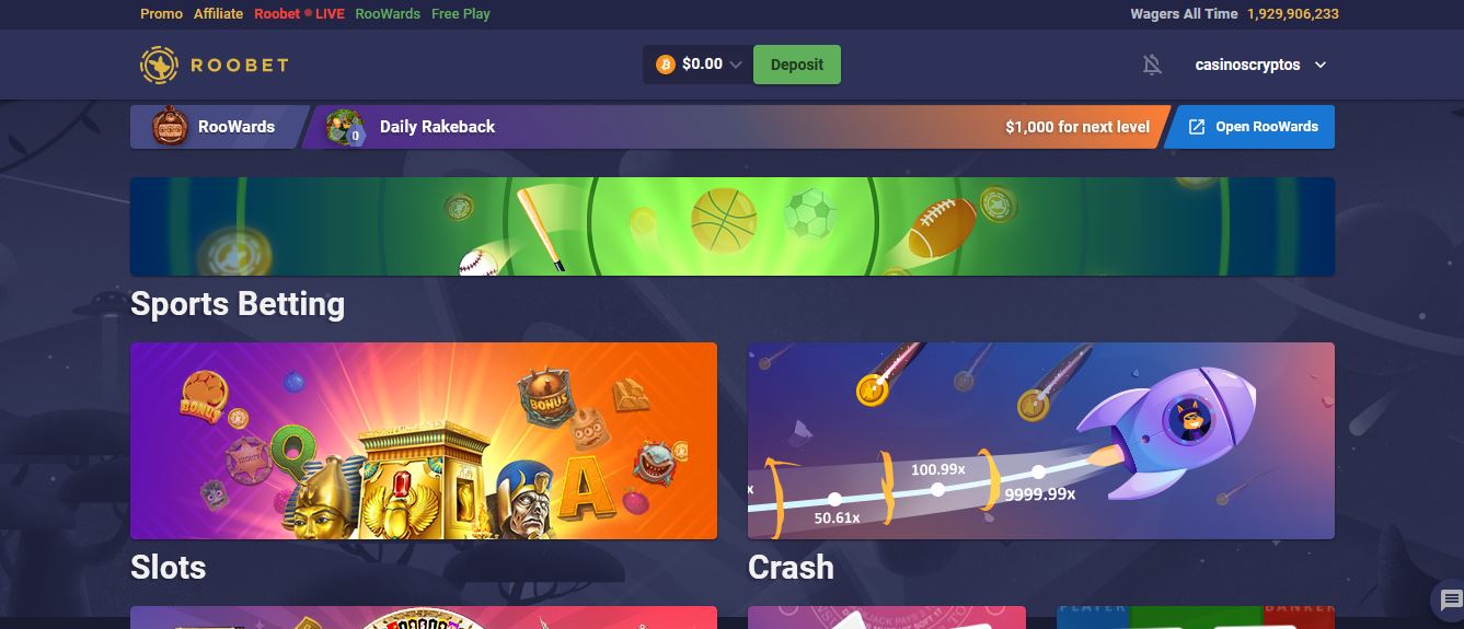 Roobet Casino Review > Claim RooWards Daily > Is It Legit?
