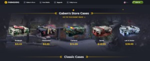 FarmSkins Review > Open Quality CSGO Cases > Win Rare Skins